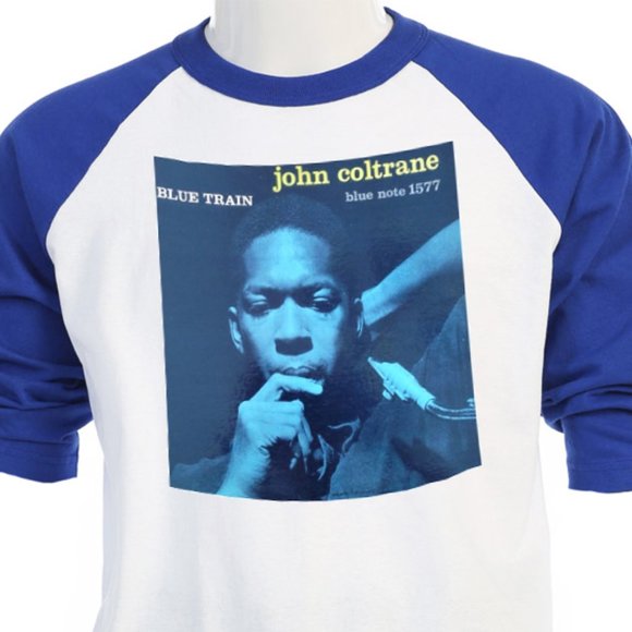 SHAKA/GILDAN | Shirts | John Coltrane Mens Blue Sleeve Jerseytee T7 ...